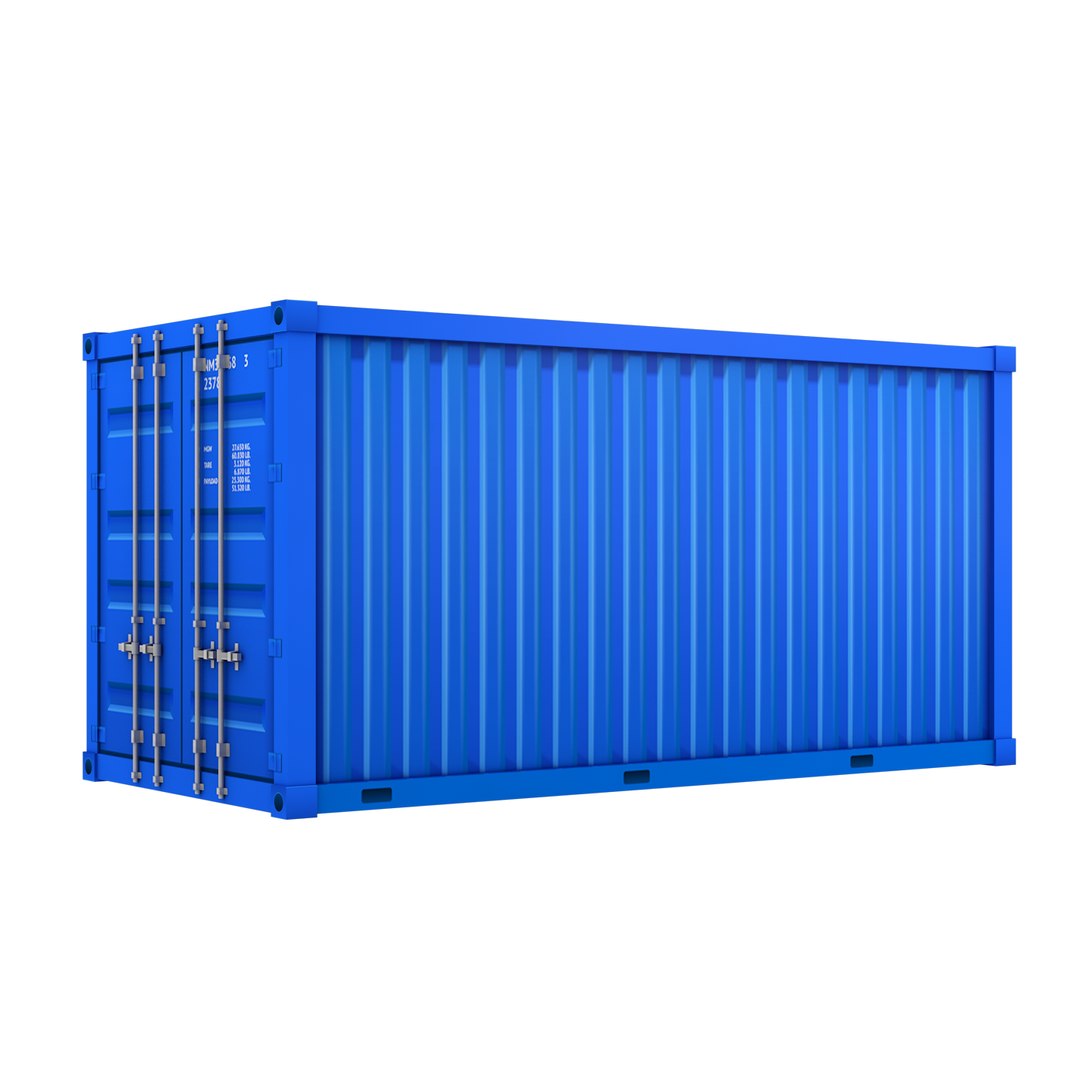 3D Modeled Cartoon Cargo Container Model - TurboSquid 1474811