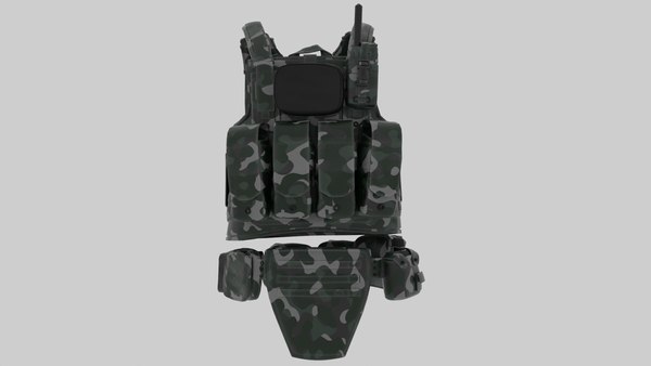 modelo 3d Body Armor Collection VR AR Reality - TurboSquid 2051947