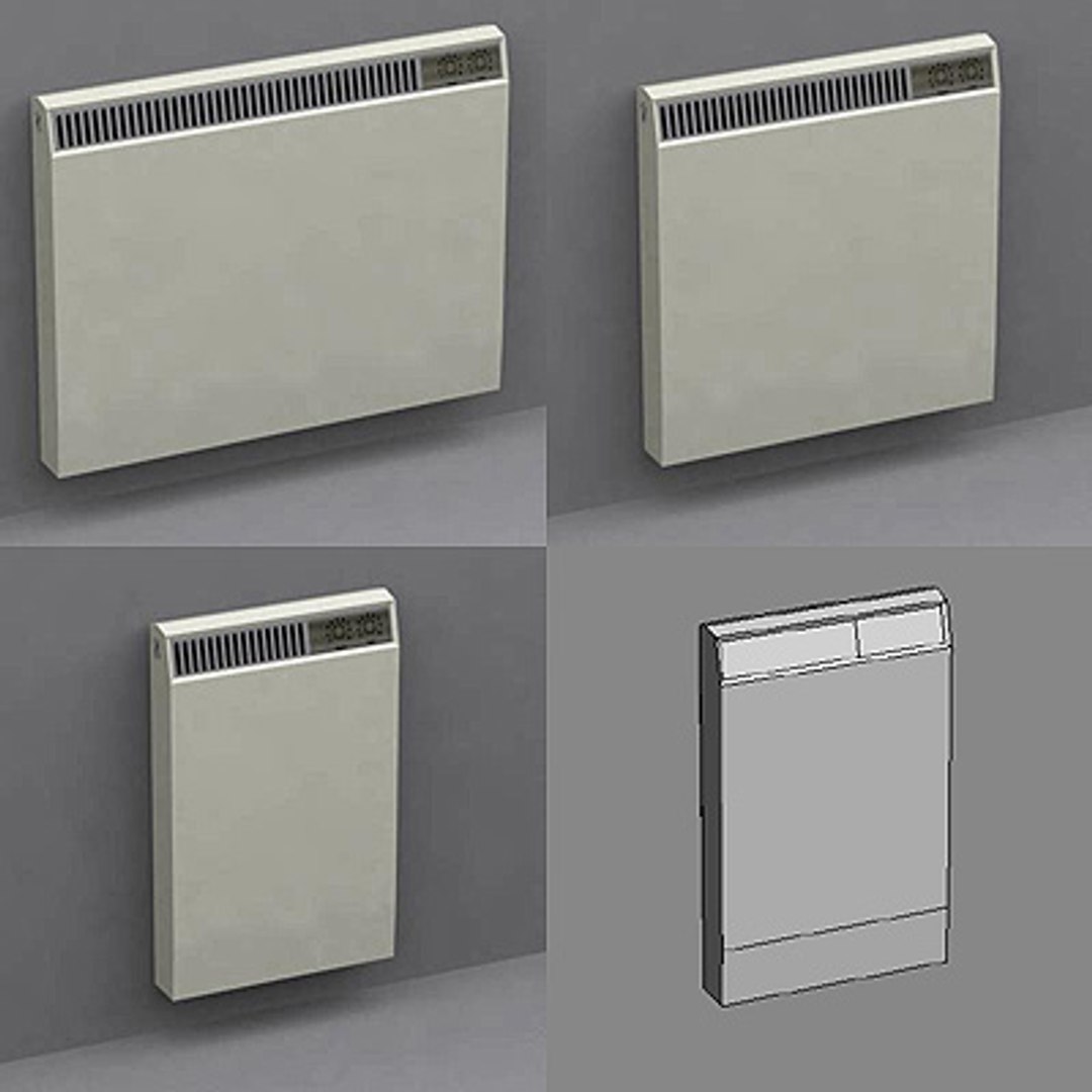 3d Model Of Radiators