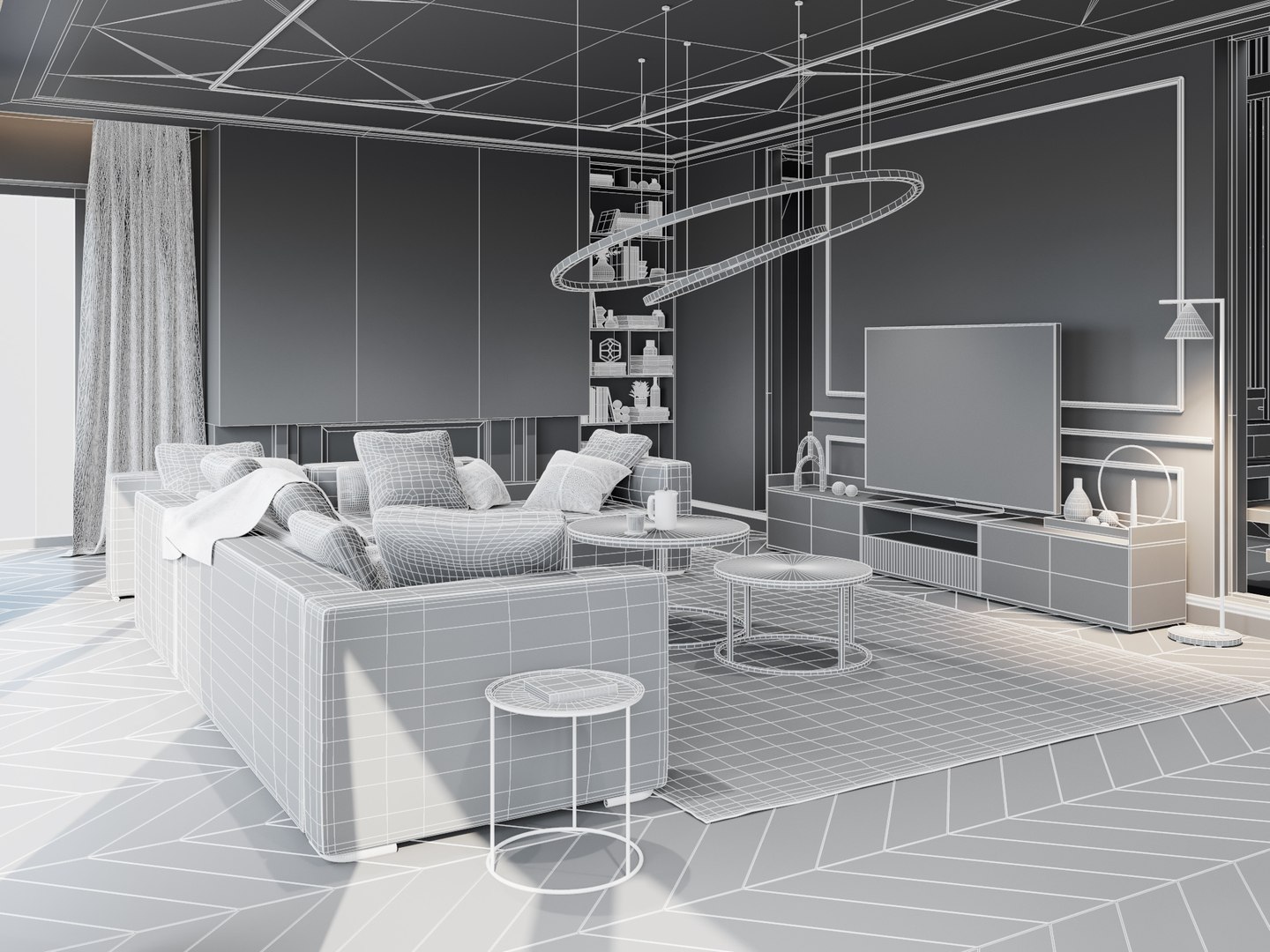 Interior Octane Render 3D Model - TurboSquid 1473851