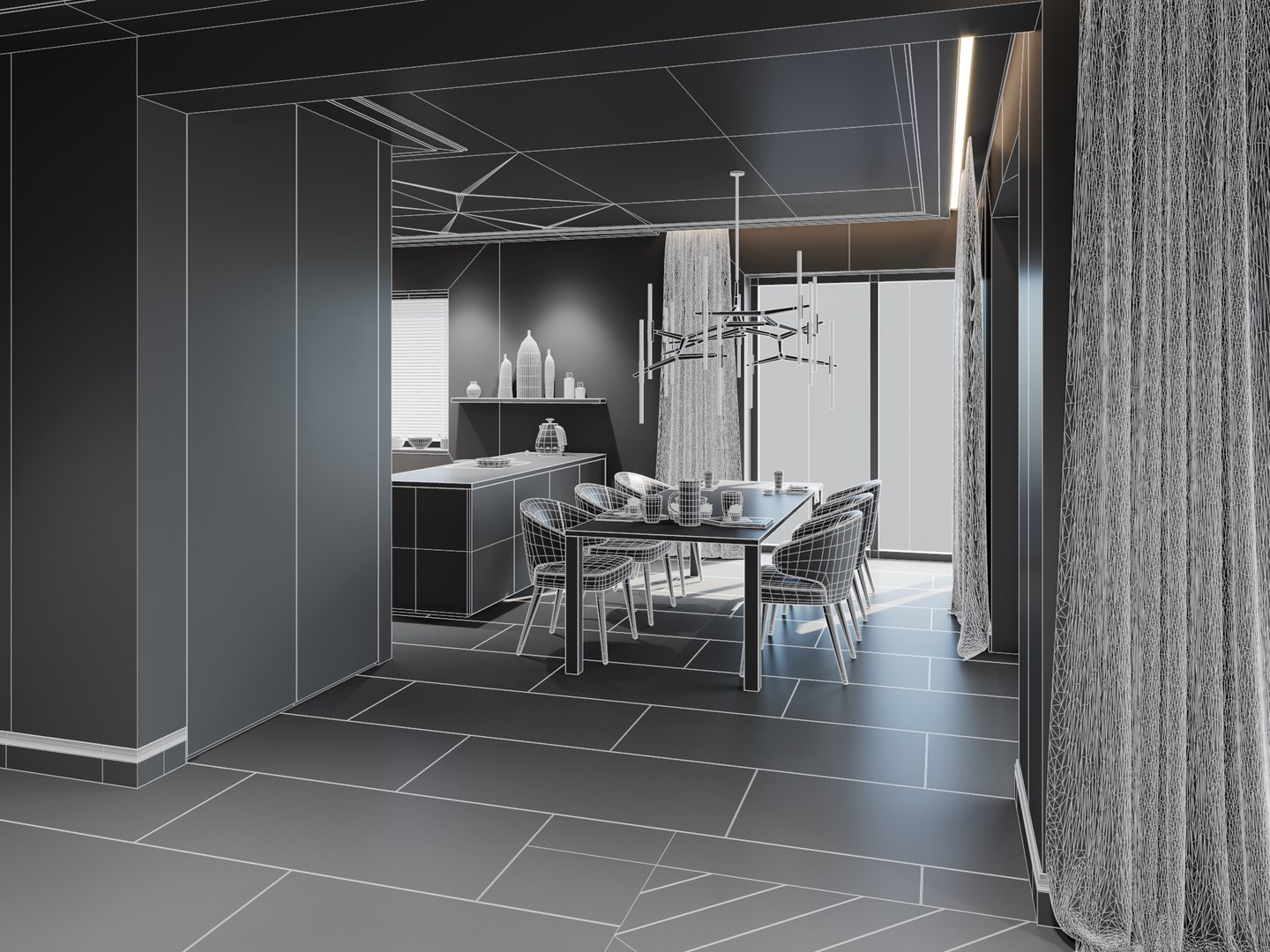 Interior Octane Render 3D Model - TurboSquid 1473851