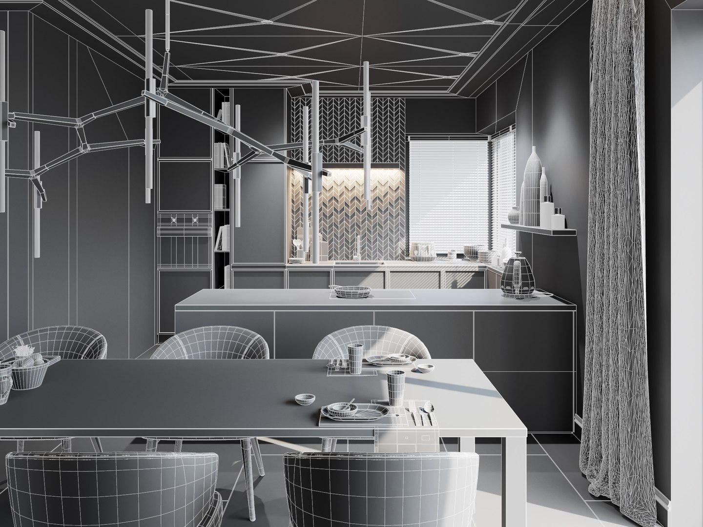 Interior Octane Render 3D Model - TurboSquid 1473851