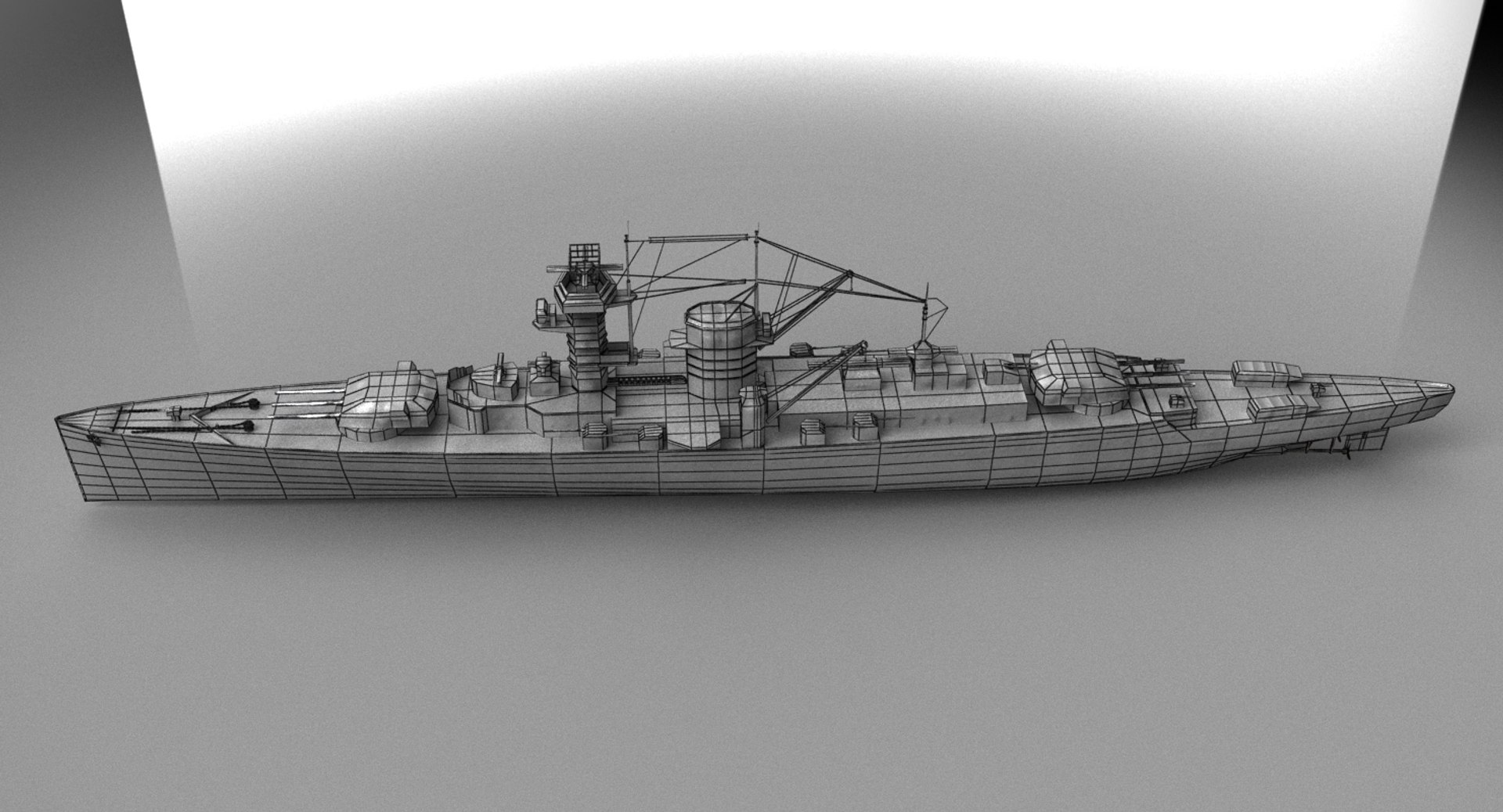 Pbr Admiral Graf Spee Model - TurboSquid 1219745