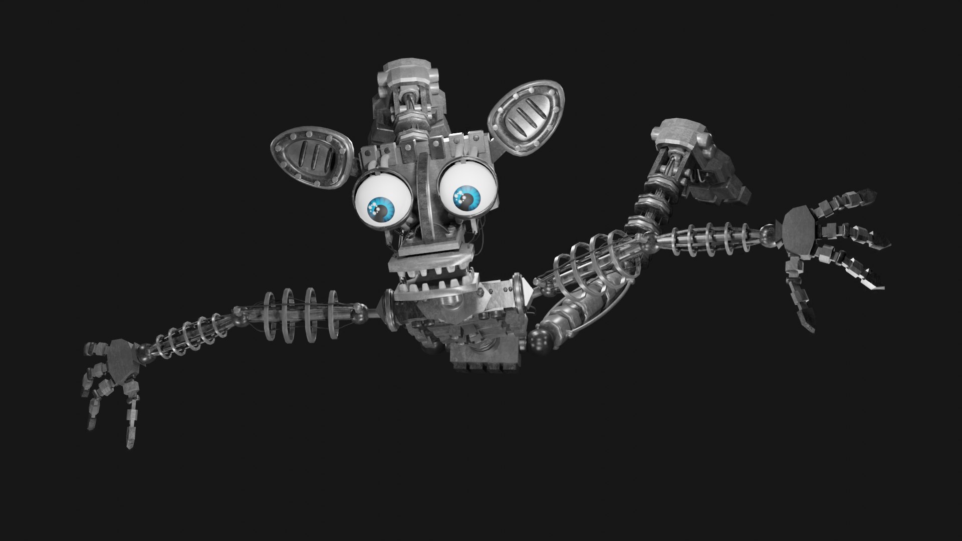 Fnaf 2 Endo 02 3D - TurboSquid 2122314