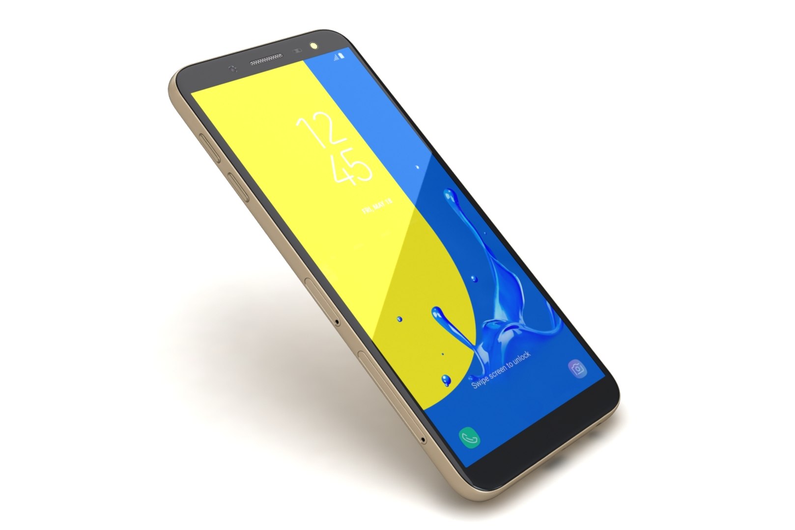 3D galaxy j6 2018 gold - TurboSquid 1357886