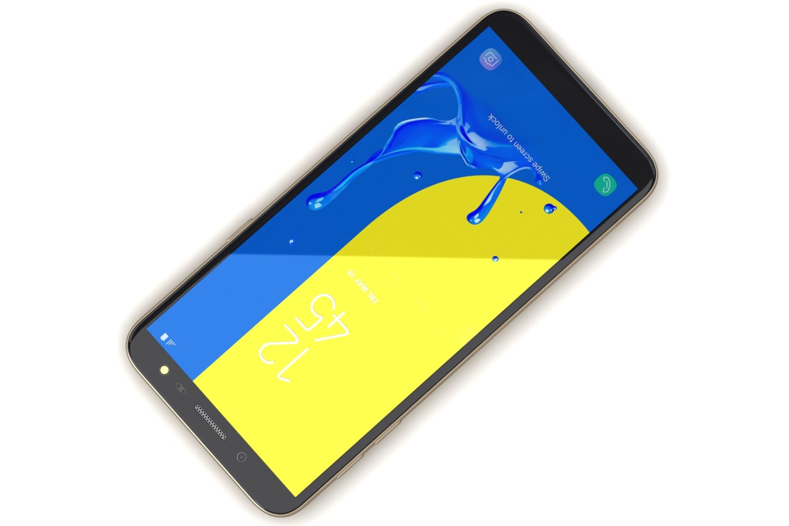 3D galaxy j6 2018 gold - TurboSquid 1357886