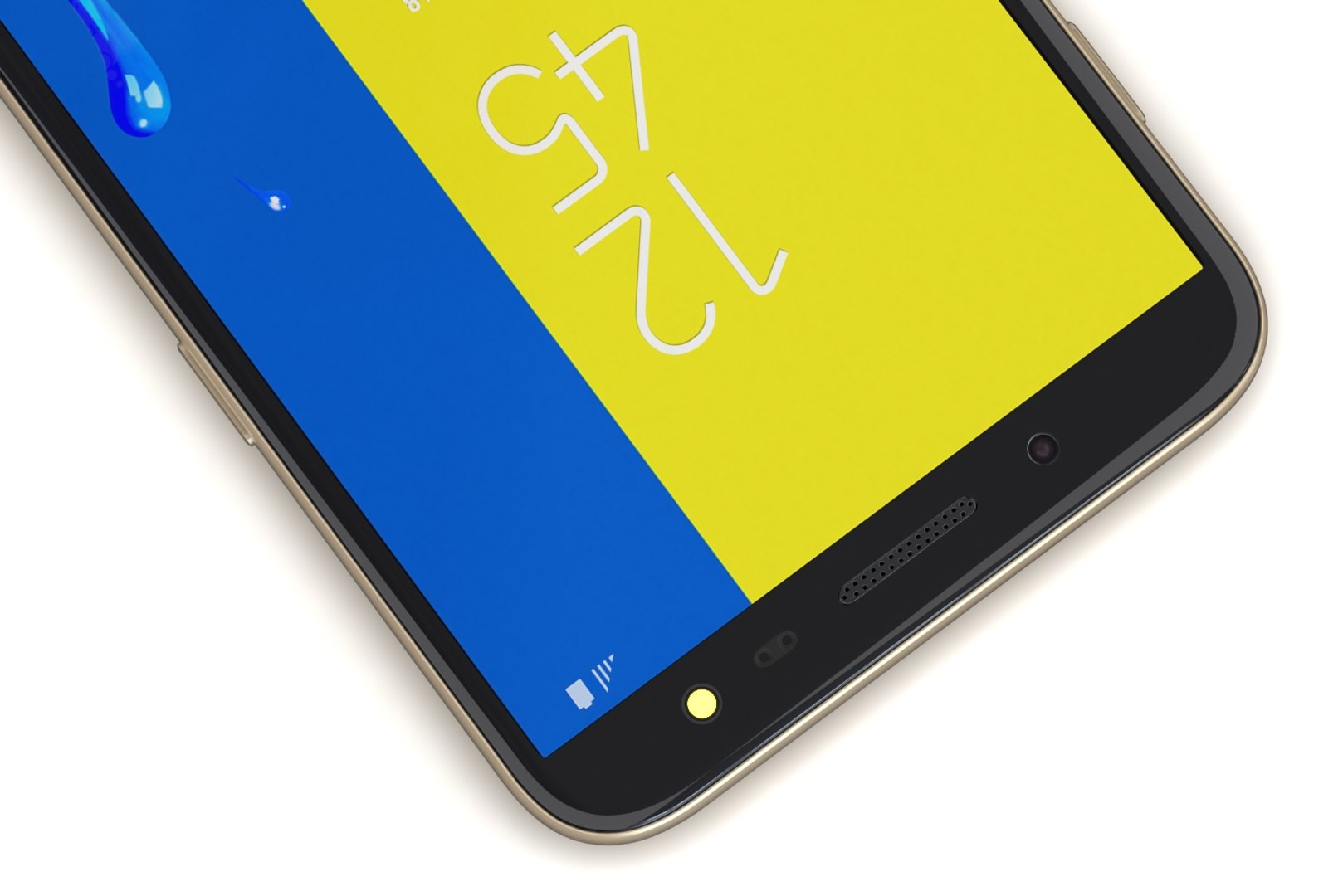 3D galaxy j6 2018 gold - TurboSquid 1357886