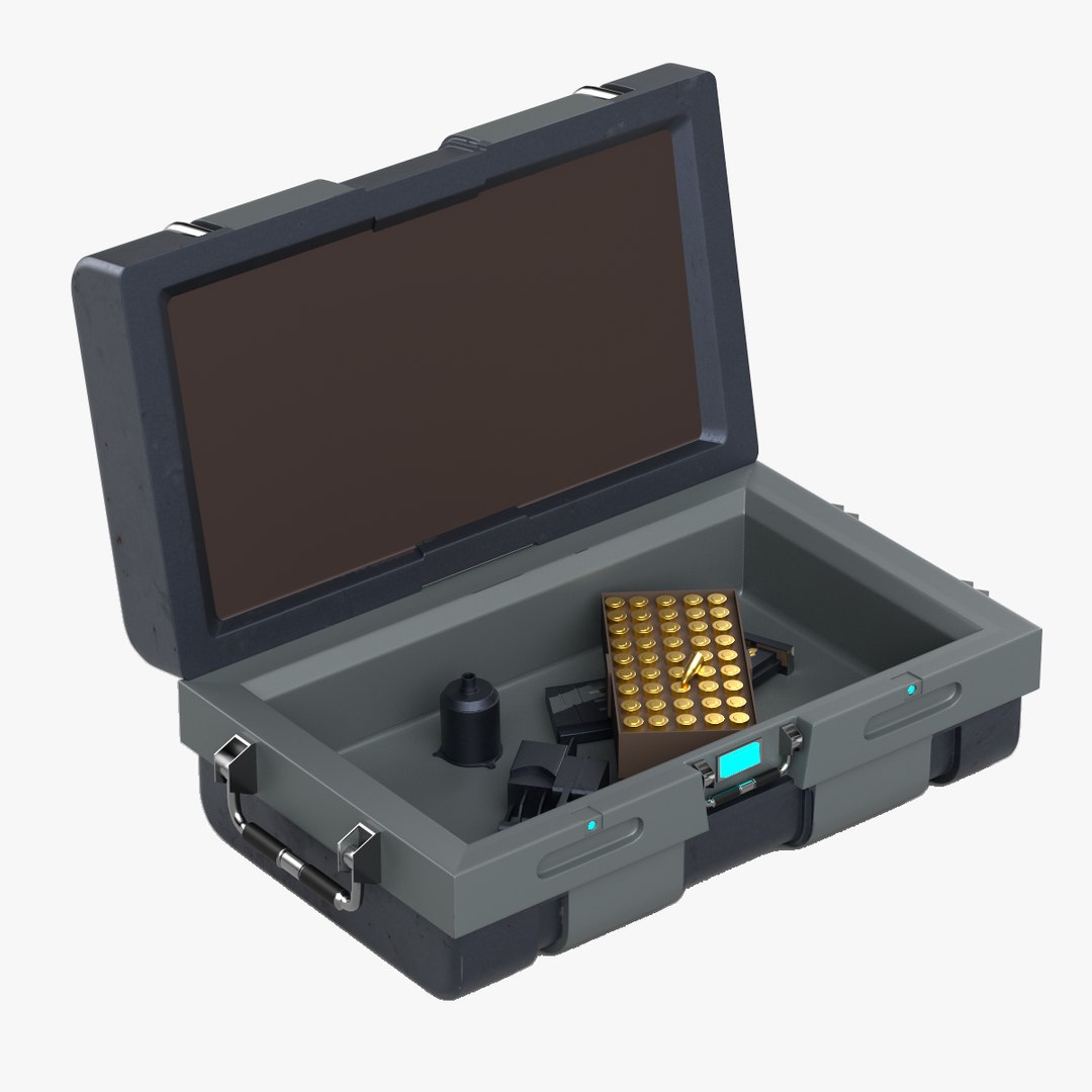 3D ammo box - TurboSquid 1944063