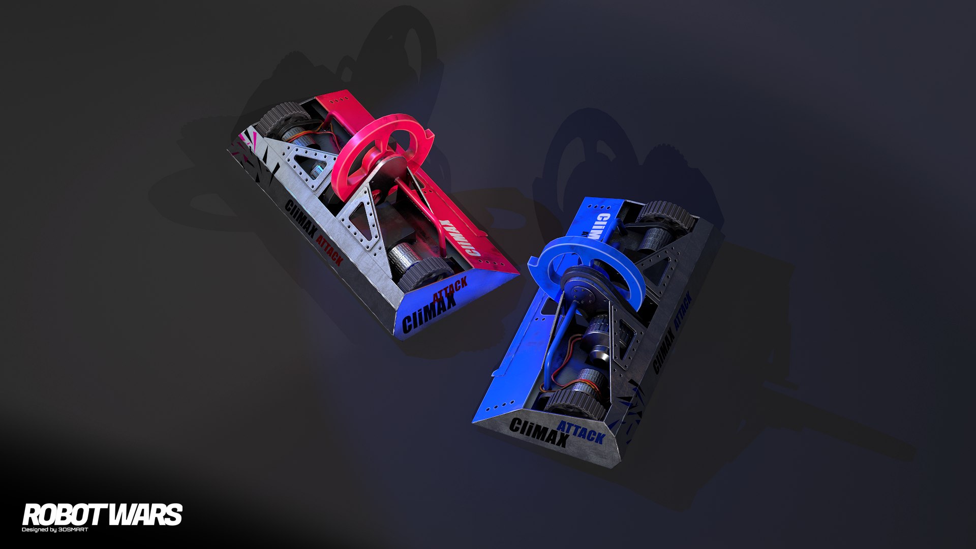 3D Model Robot Wars: Aftershock GameReady Asset - TurboSquid 1734559