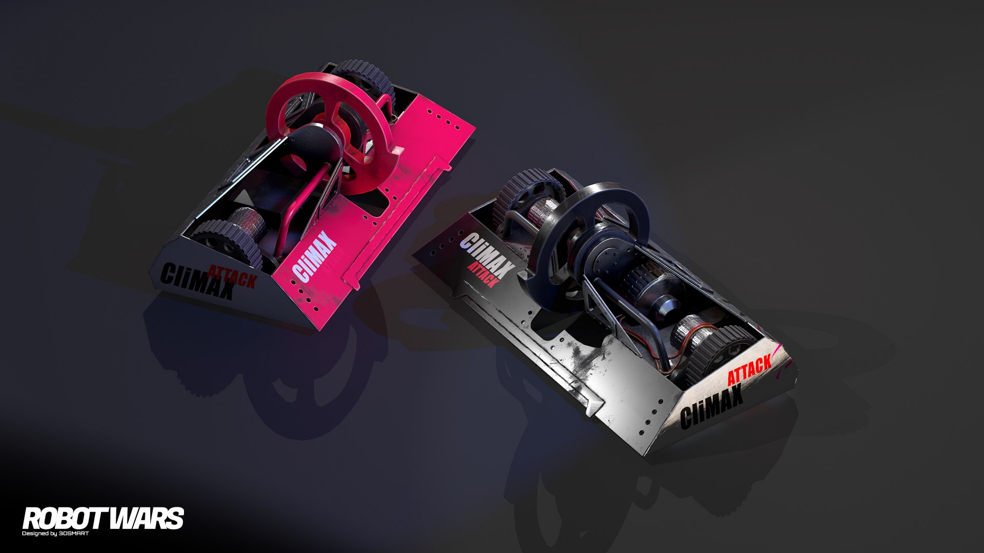 3D Model Robot Wars: Aftershock GameReady Asset - TurboSquid 1734559