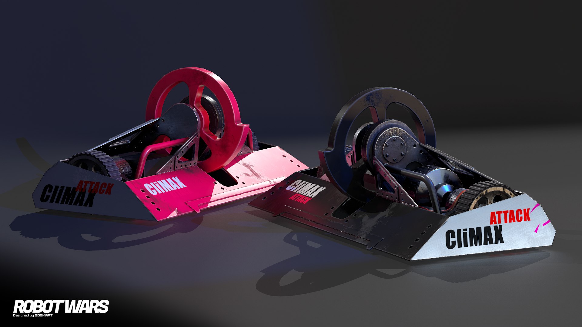 3D Model Robot Wars: Aftershock GameReady Asset - TurboSquid 1734559