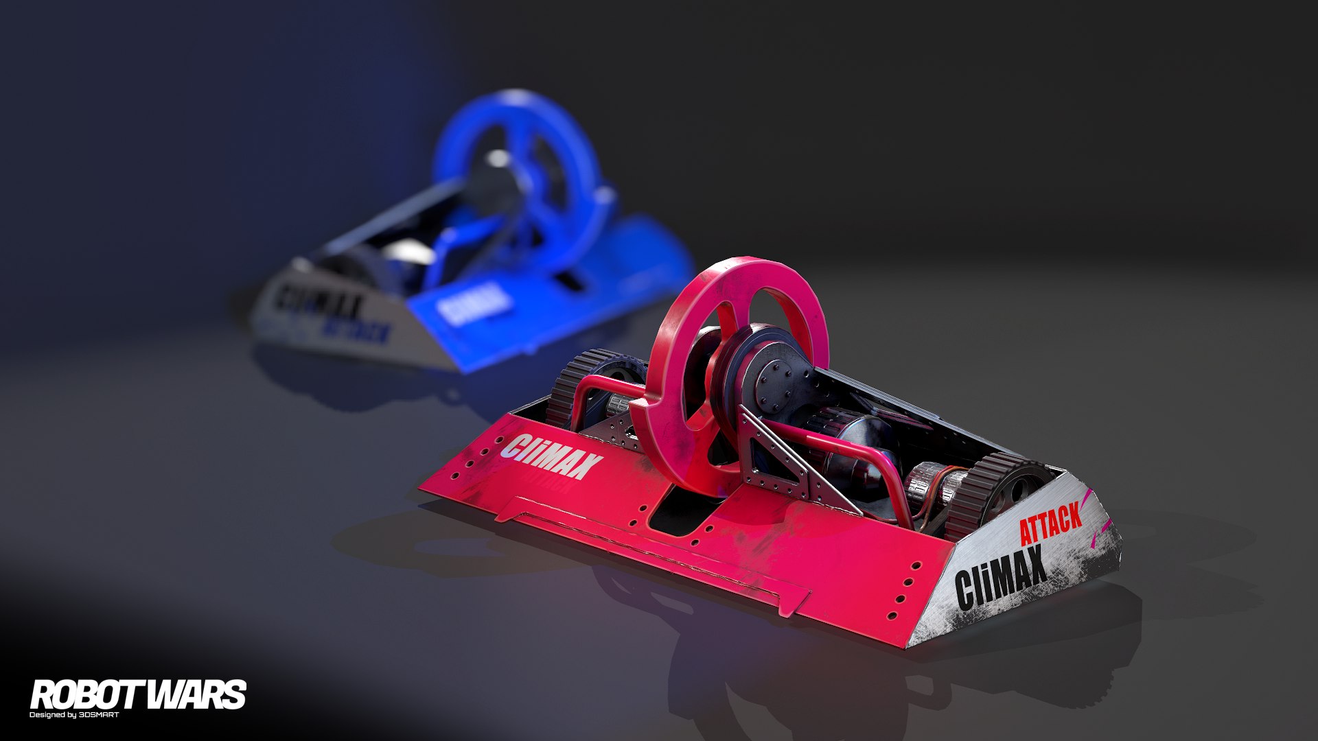 3D Model Robot Wars: Aftershock GameReady Asset - TurboSquid 1734559