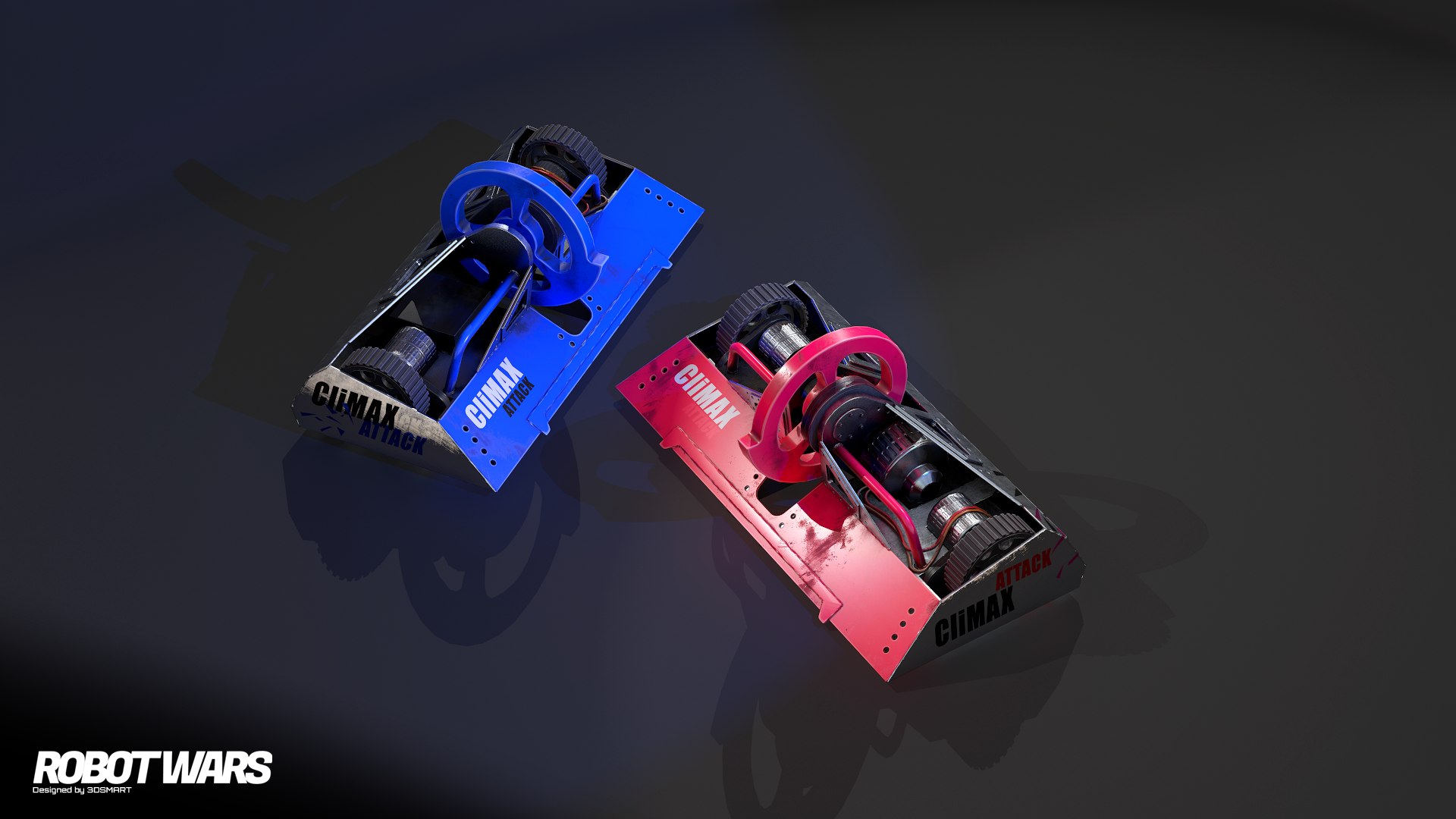 3D Model Robot Wars: Aftershock GameReady Asset - TurboSquid 1734559