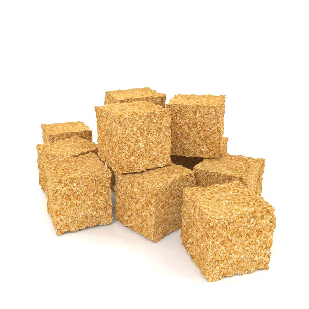 Sugar Cube Candy Food 3D Model - TurboSquid 1595369