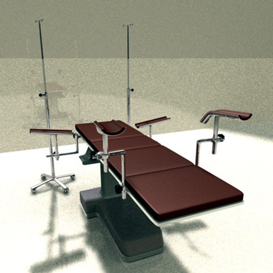 3d Model Operating Table