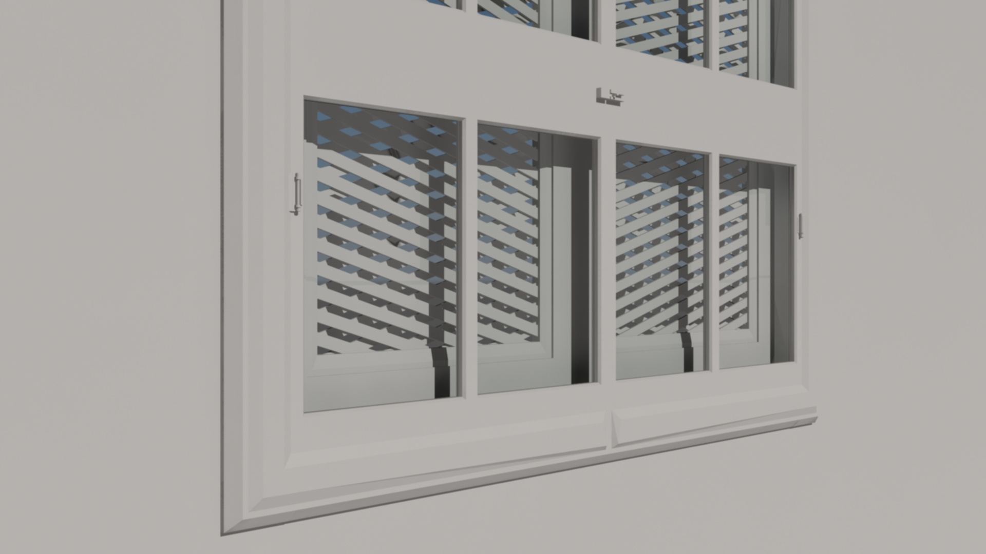 free window arabic 3d model