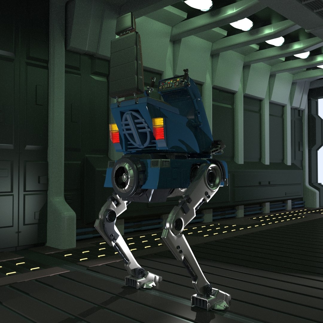 3d Sci-fi Walker
