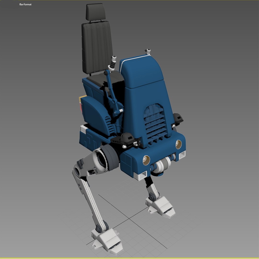 3d Sci-fi Walker