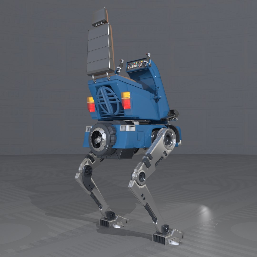 3d Sci-fi Walker