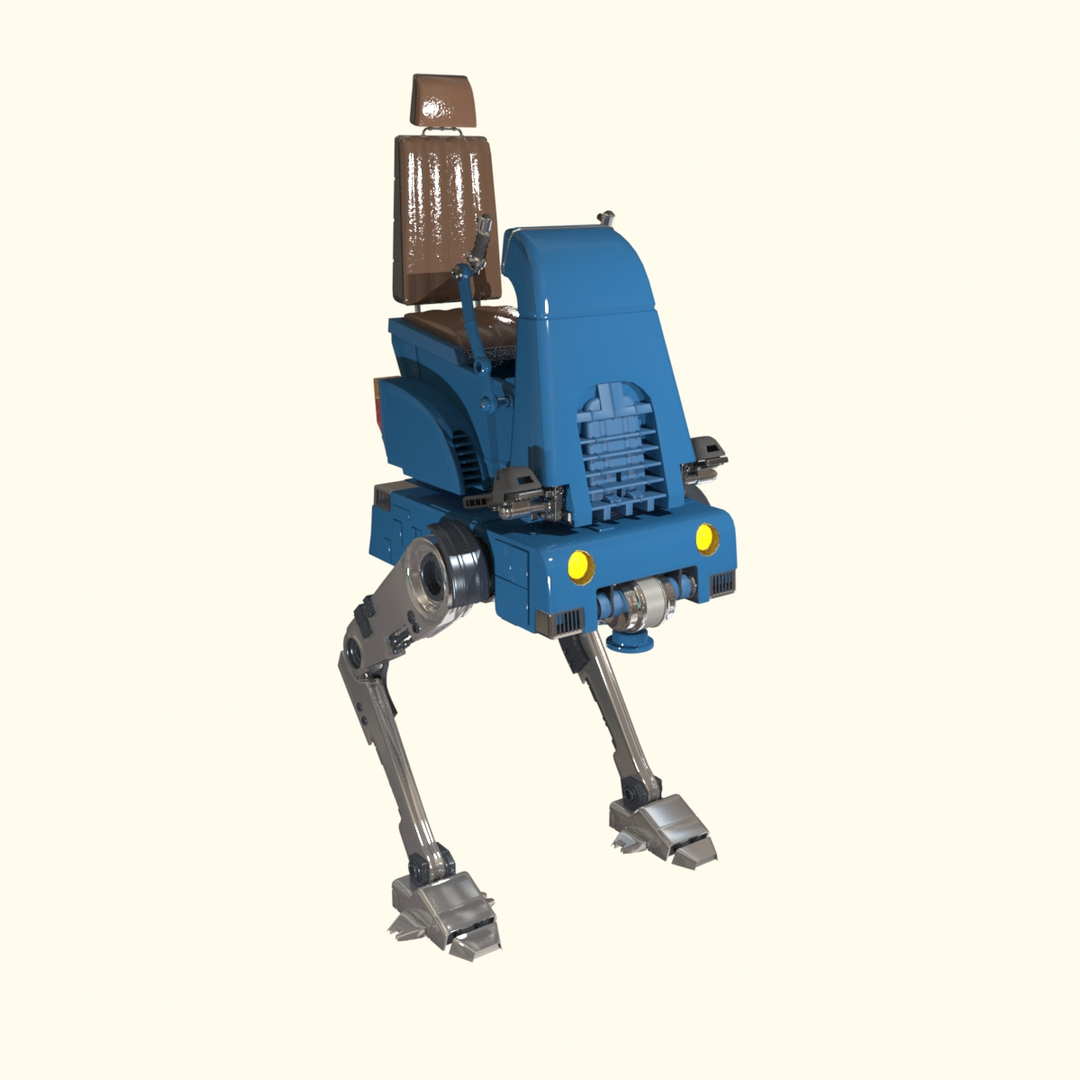 3d Sci-fi Walker