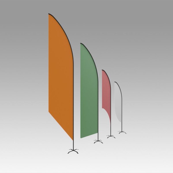 3D model banner - TurboSquid 1427638