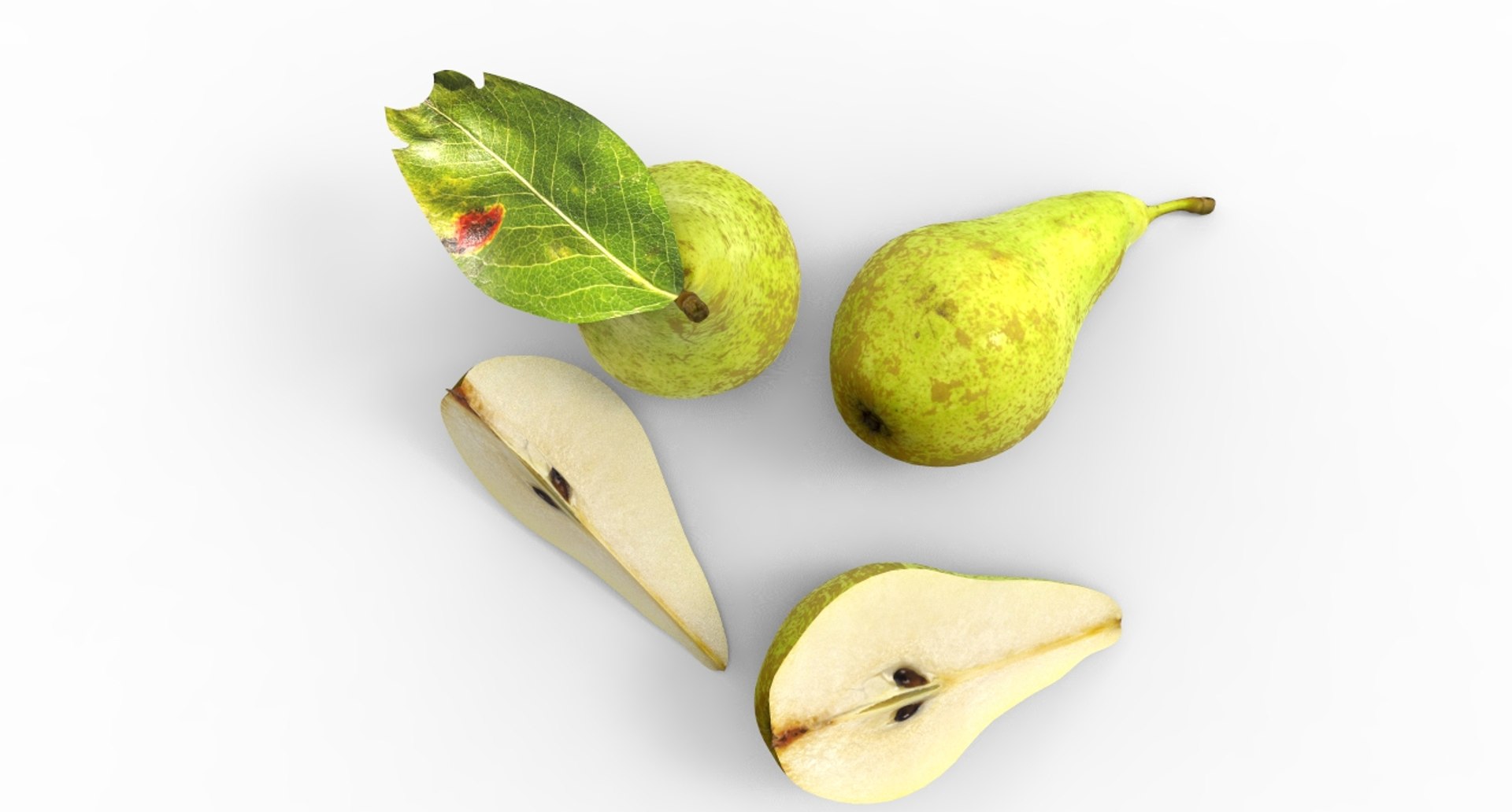 3D Pear Fruit Food Model - TurboSquid 1528650