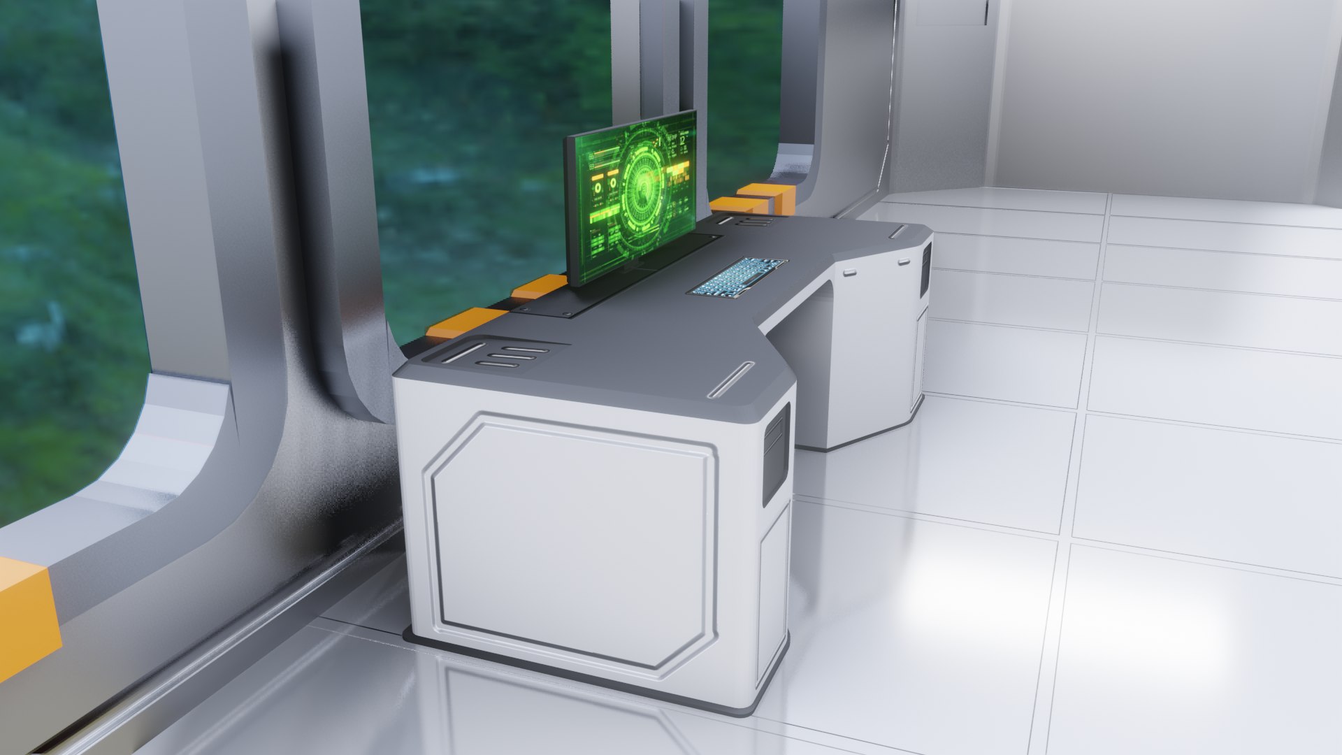 SF Lab With Equipments - Low Poly - PBR - Game Ready 3D Model ...