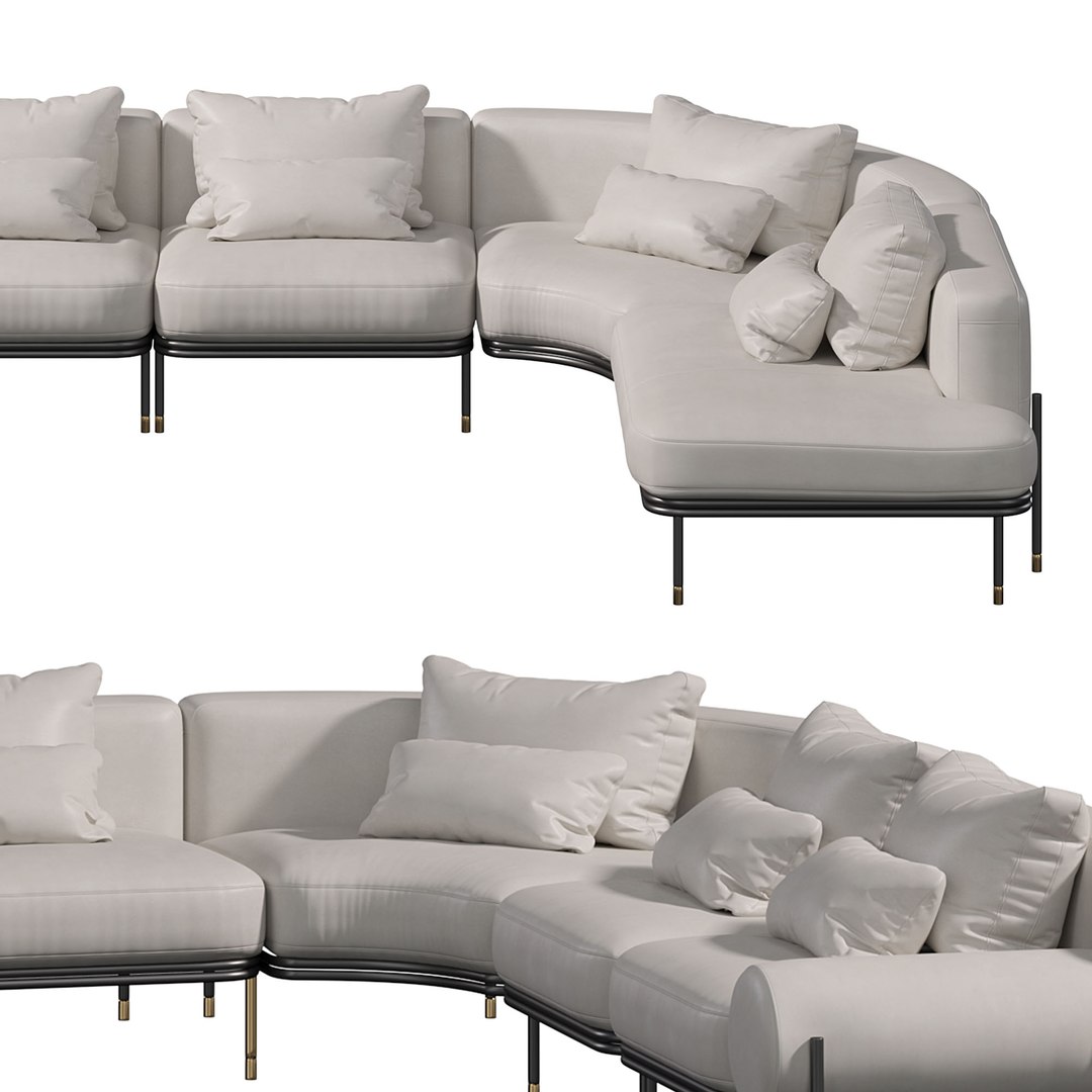Selva Sofa By NATUZZI ITALIA 3D Model - TurboSquid 1957568