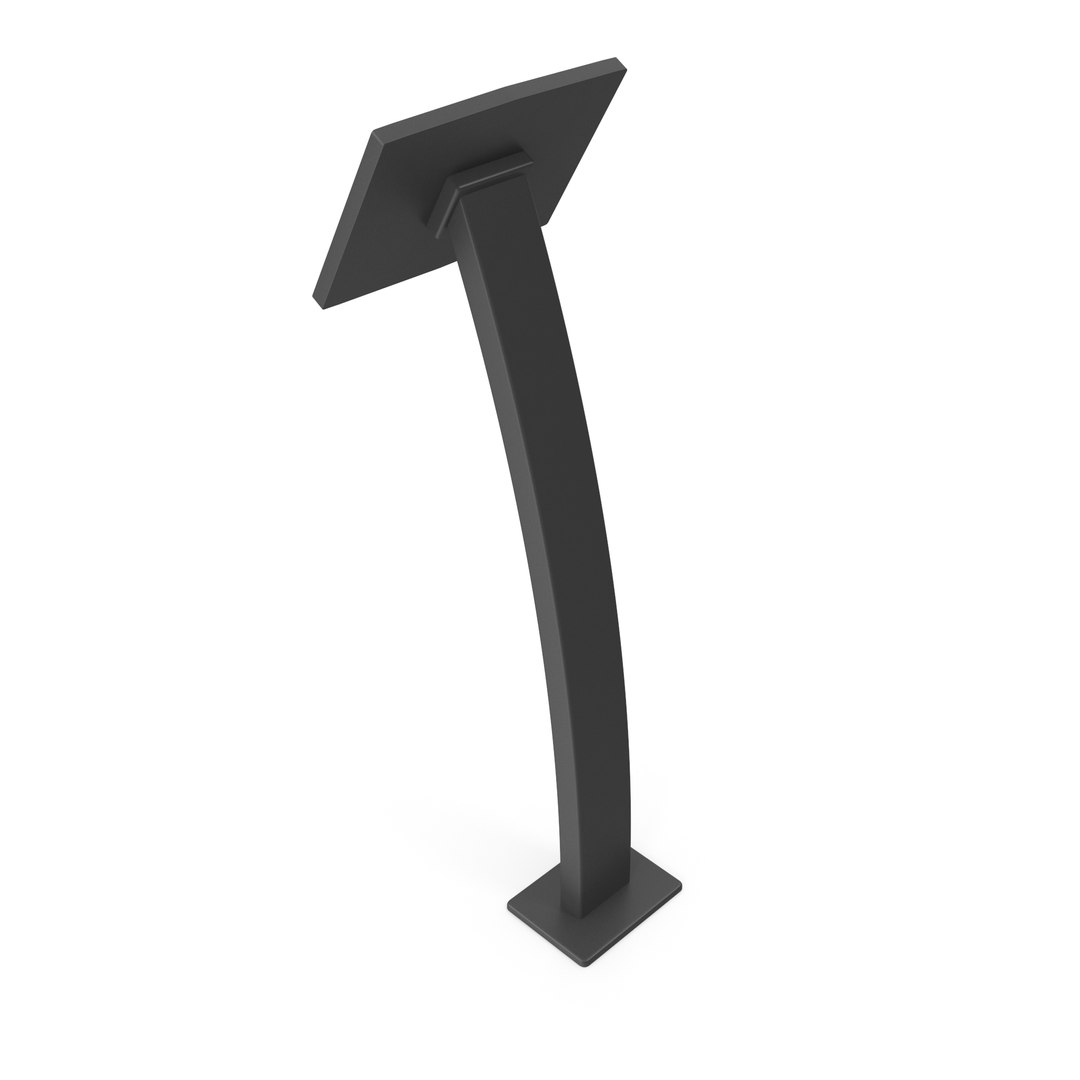 3D Sleek Kiosk Model - TurboSquid 2164320