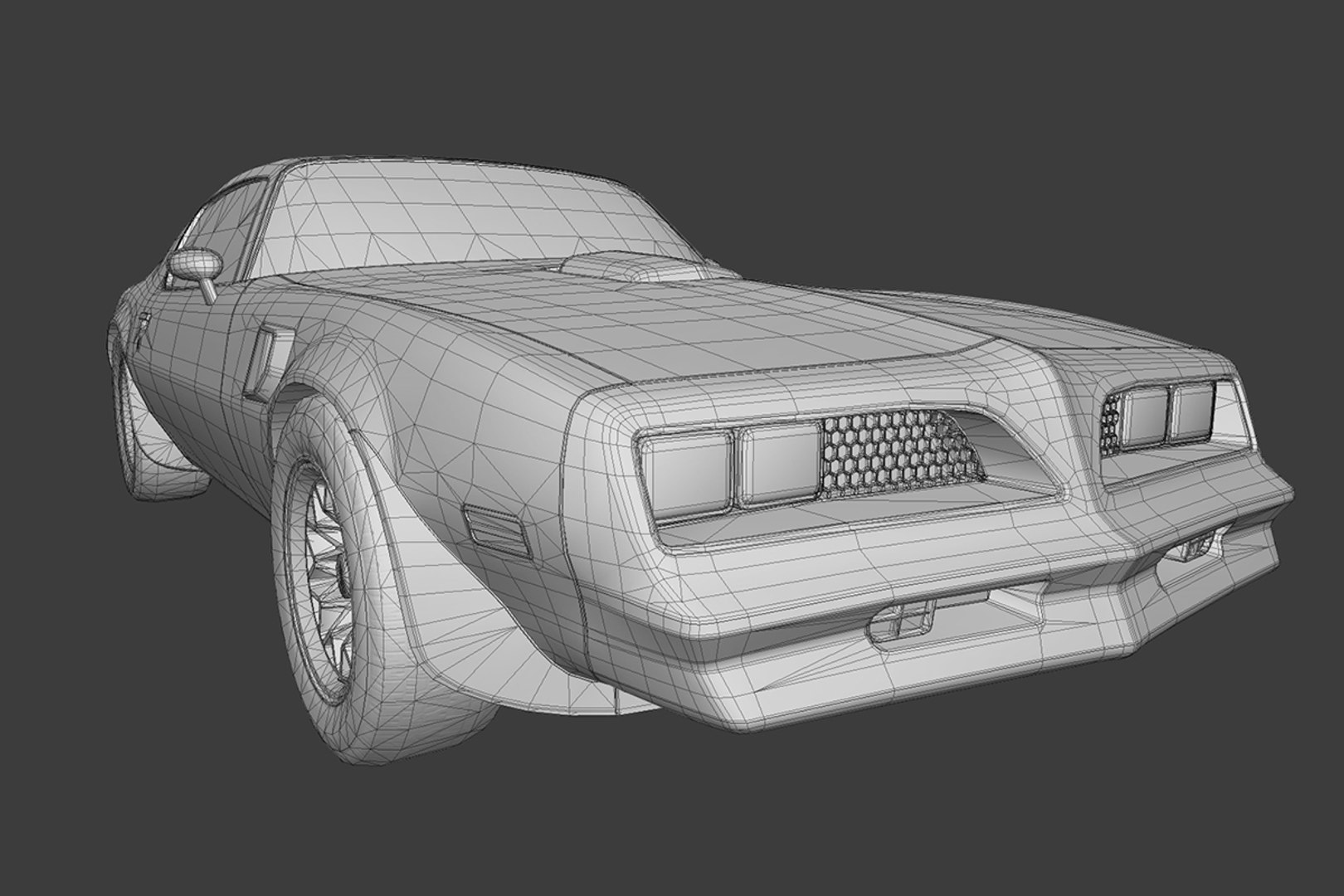 3D Pontiac Firebird 1977 - TurboSquid 1214914