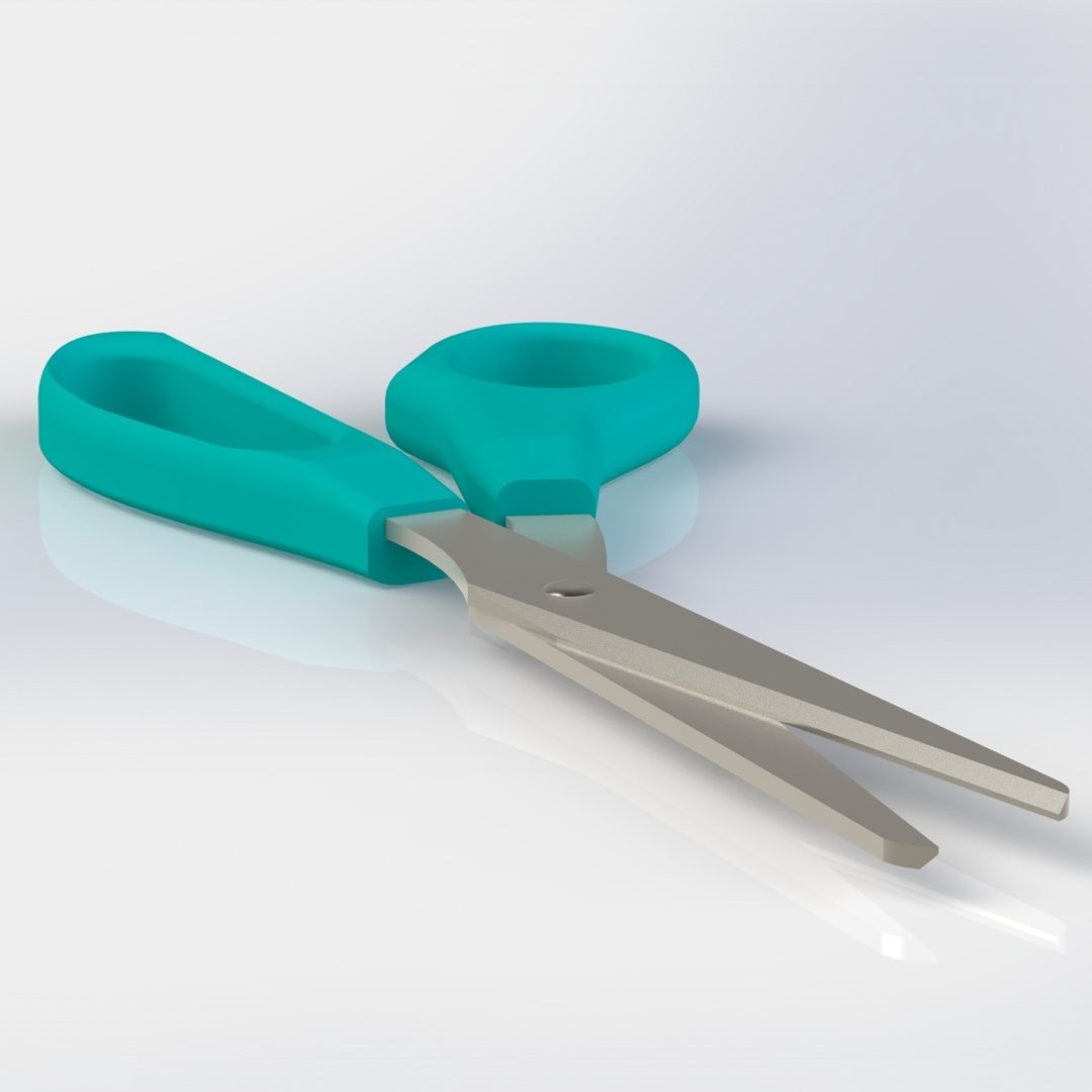 Simple scissors 3D model - TurboSquid 1577183
