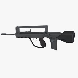 FAMAS 3D Models for Download | TurboSquid