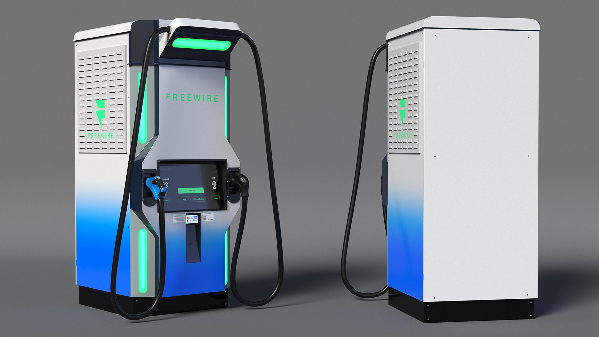 3D Freewire Ultrafast EV Boost Charger 200 Blue Model - TurboSquid 2167646