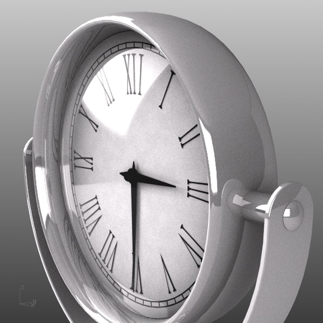 Clock Solidworks Rhino 3d Model