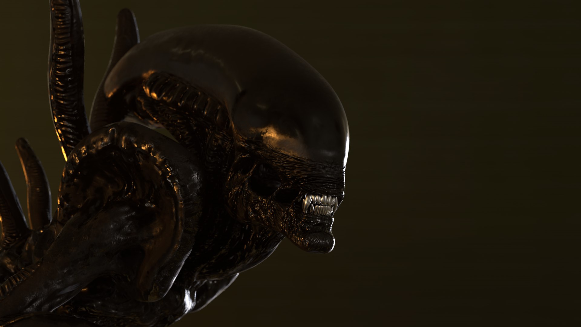 XENOMORPH 3D MODEL 3D - TurboSquid 2281048