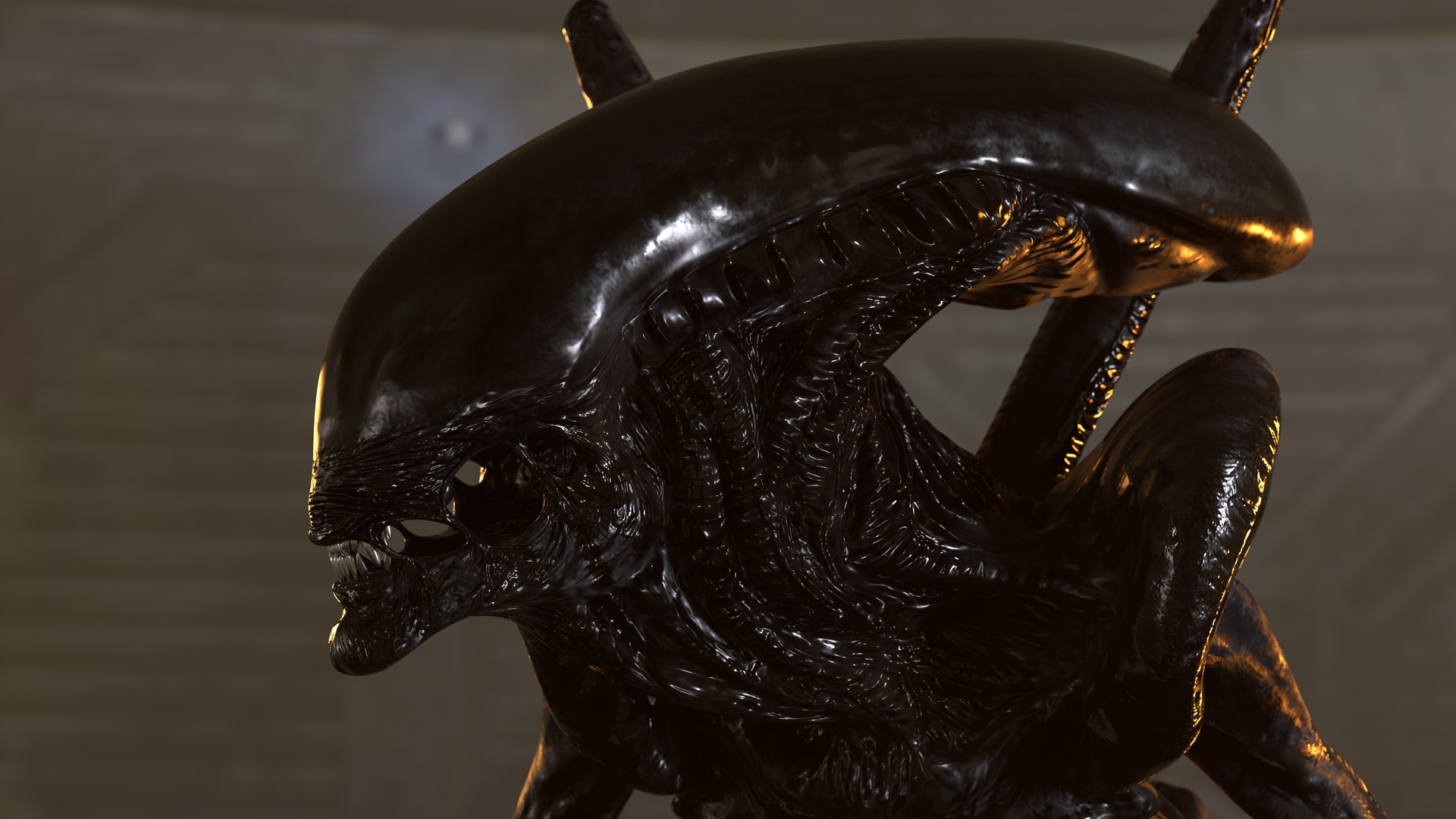 XENOMORPH 3D MODEL 3D - TurboSquid 2281048