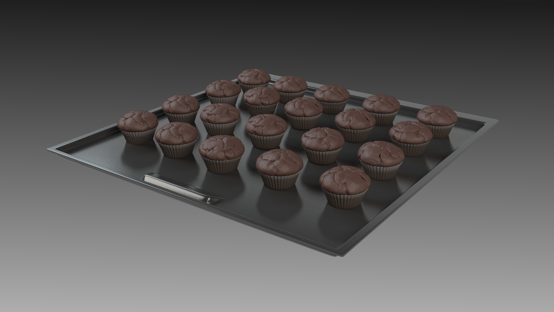 3D Muffins Animation - TurboSquid 1362630