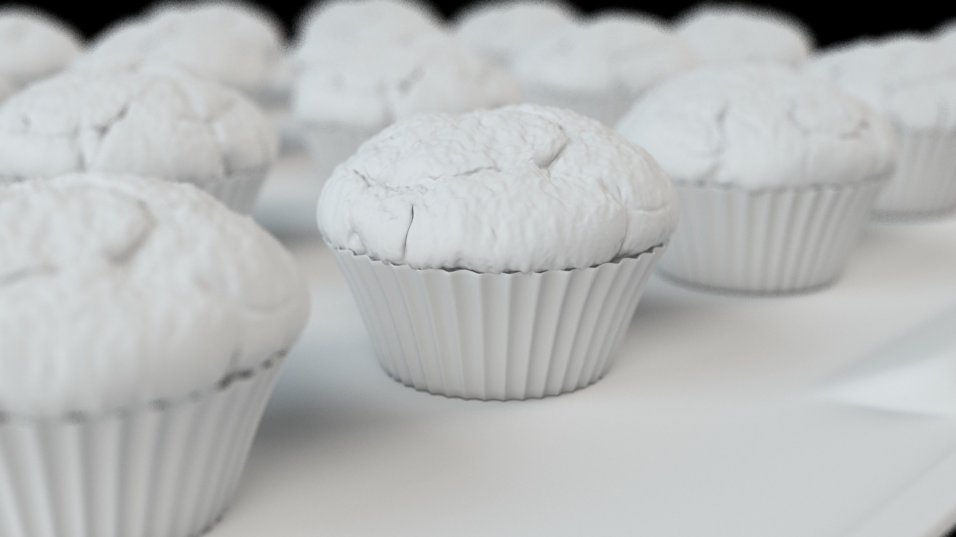 3D Muffins Animation - TurboSquid 1362630