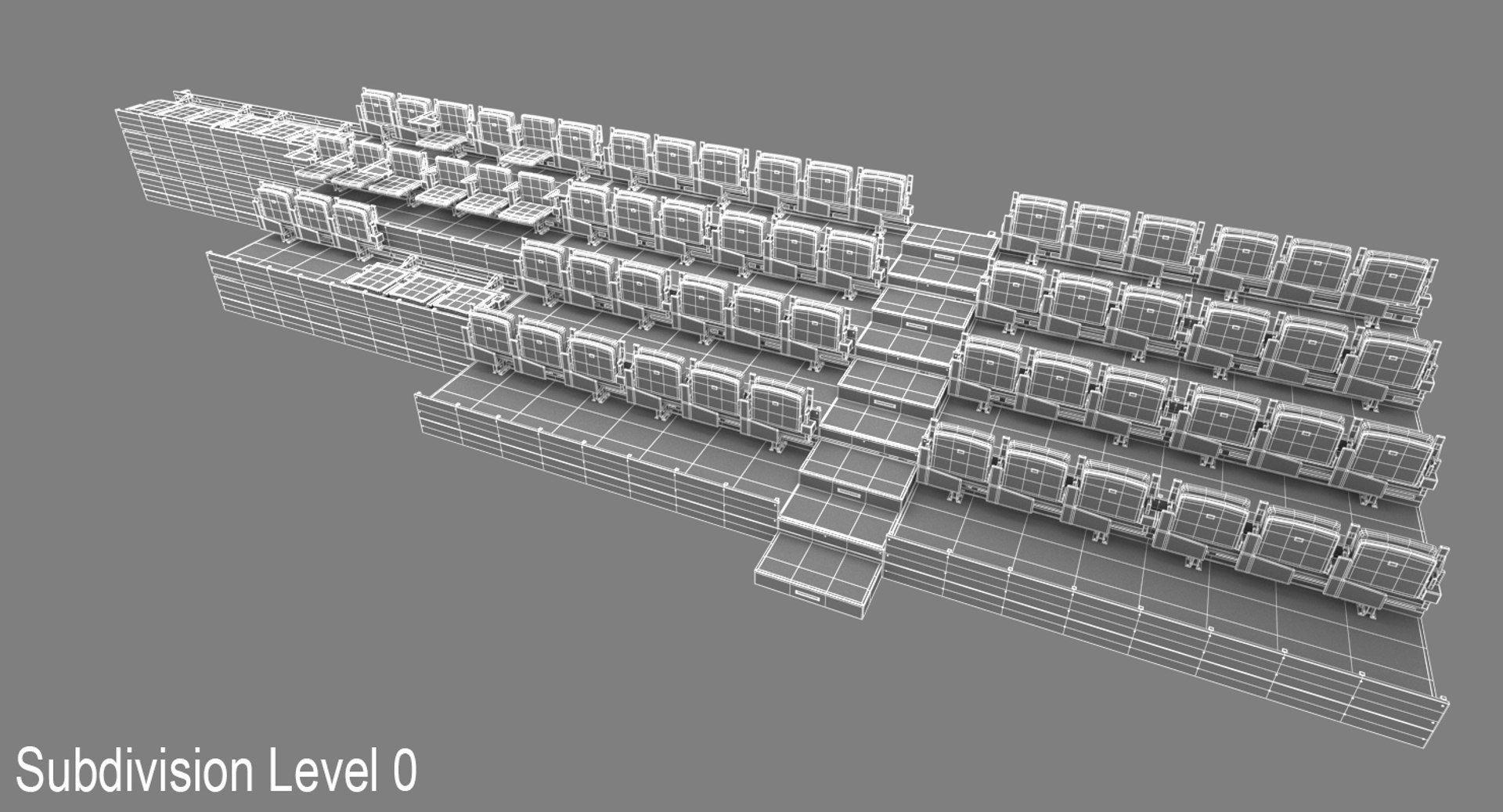 3d Flexible Audience Seating