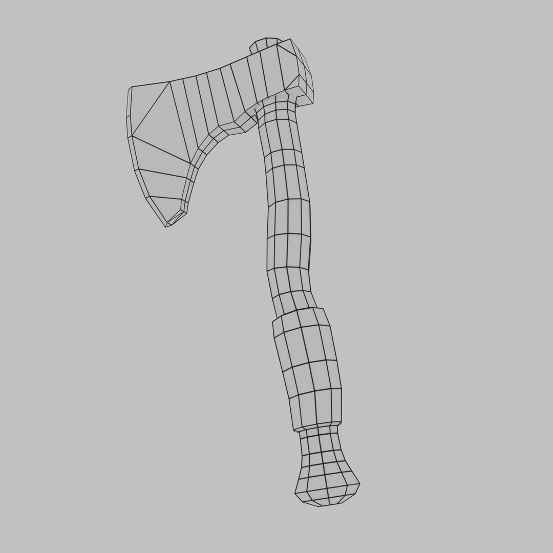 Stylized Viking Axe 3D Model - TurboSquid 2250966