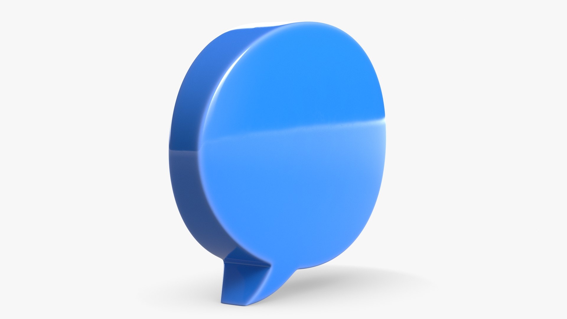 Message Balloon 1 3D - TurboSquid 1802497