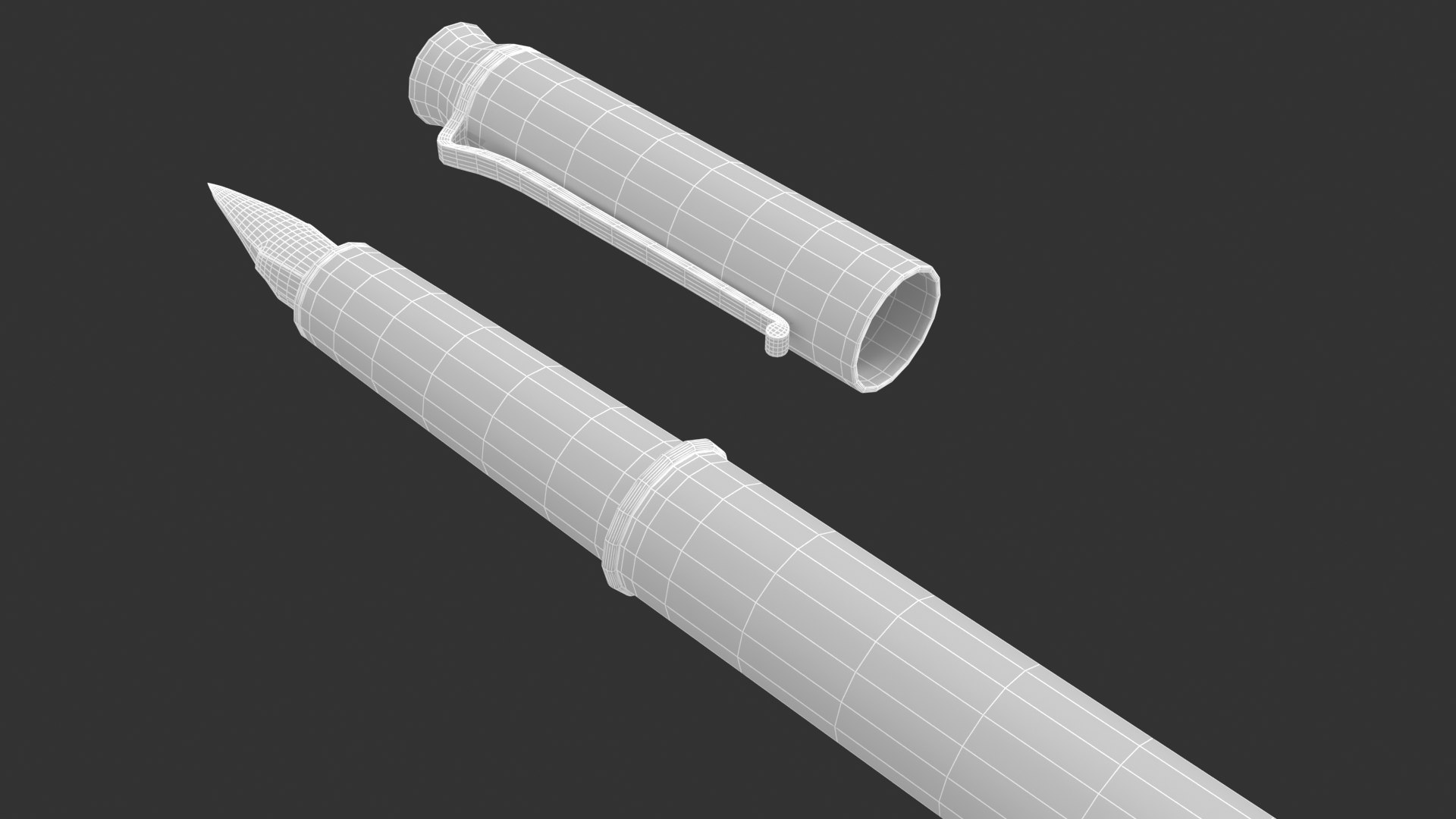 Pen ink 3D model - TurboSquid 1684964