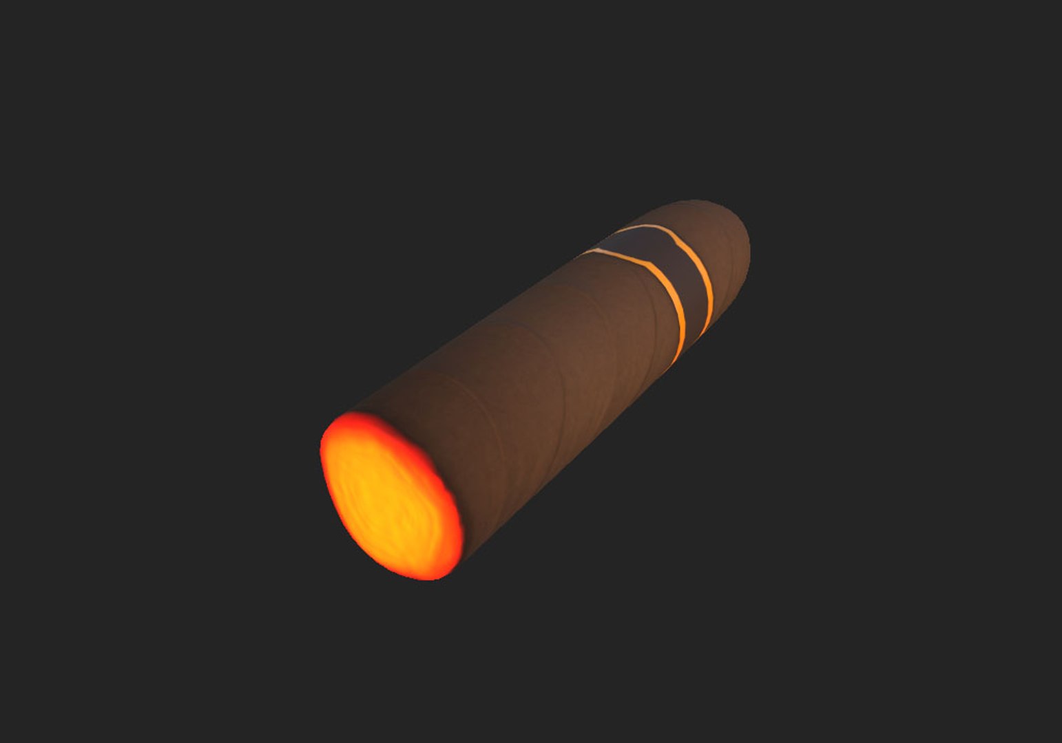 3D cigar smoking model - TurboSquid 1582726