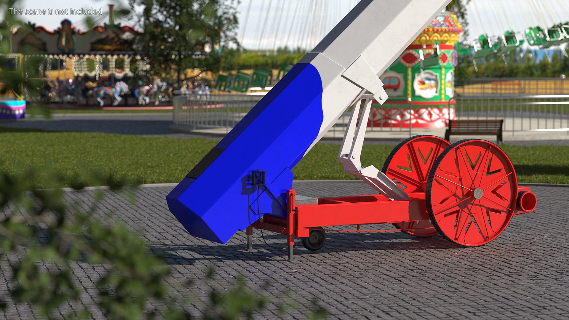 Circus Human Cannonball Rigged 3D - TurboSquid 1763453