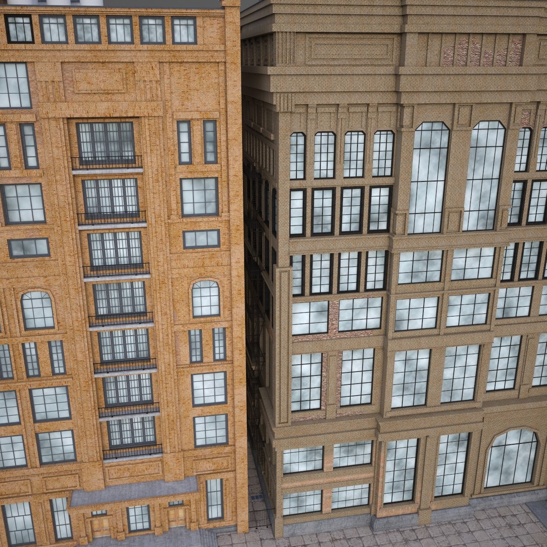 3D old factory model - TurboSquid 1221761