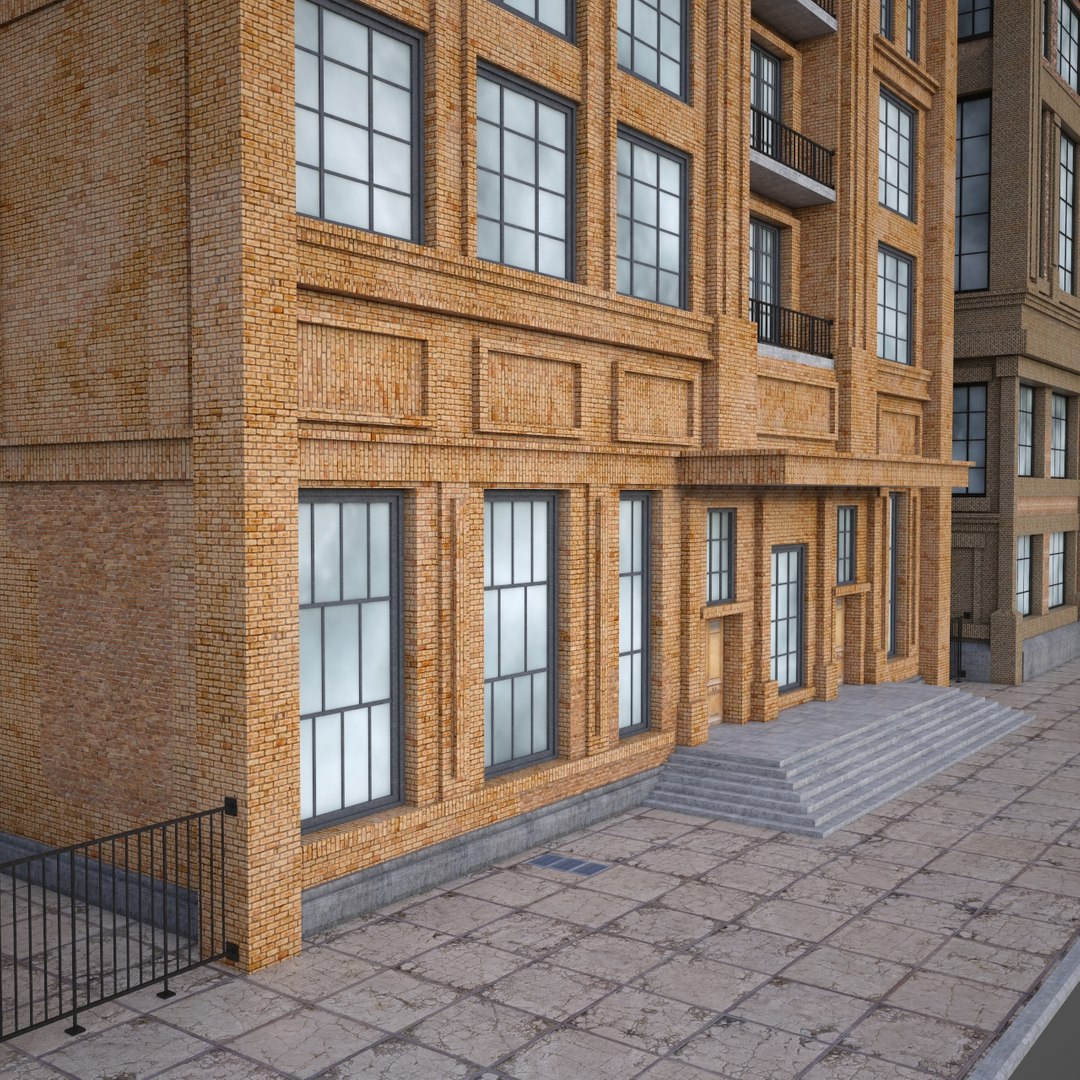3D old factory model - TurboSquid 1221761