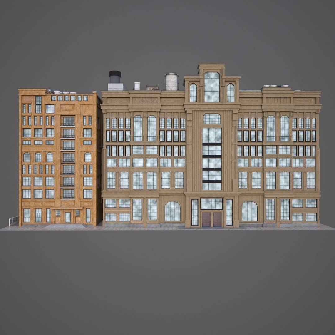 3D old factory model - TurboSquid 1221761