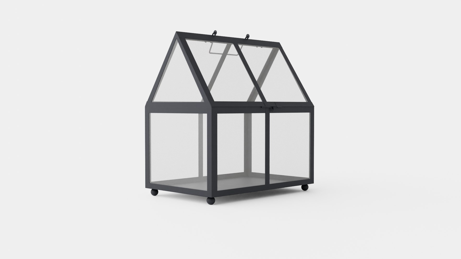 MINI METAL GREENHOUSE 3D Model - TurboSquid 2256637