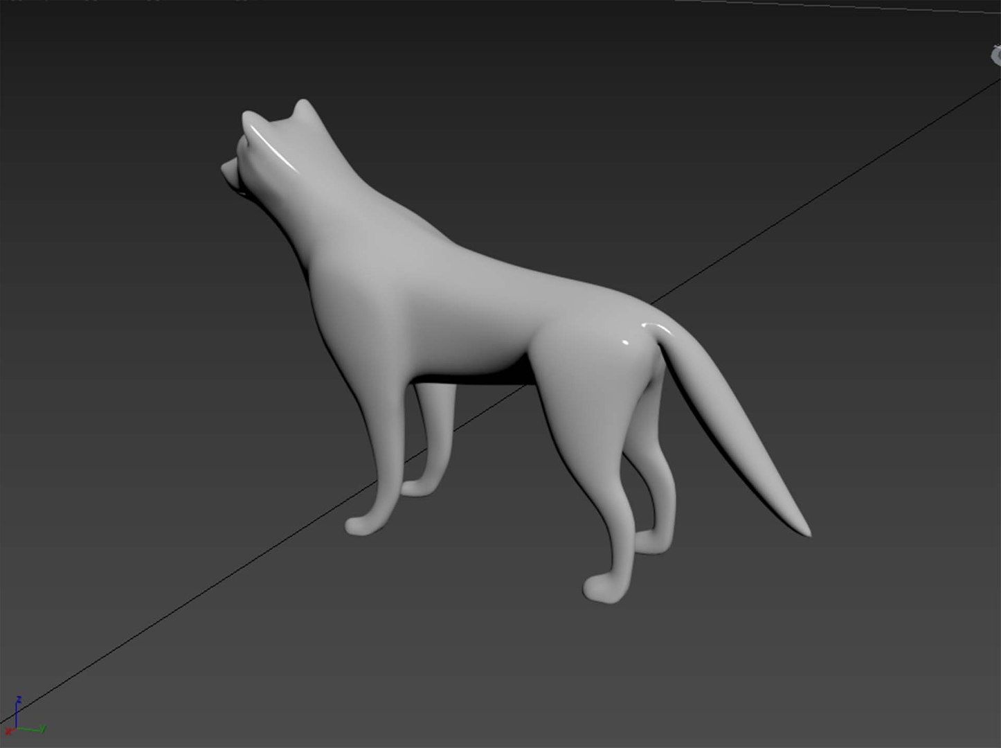 Wolf Poly Wolf 3D Model - TurboSquid 2177043