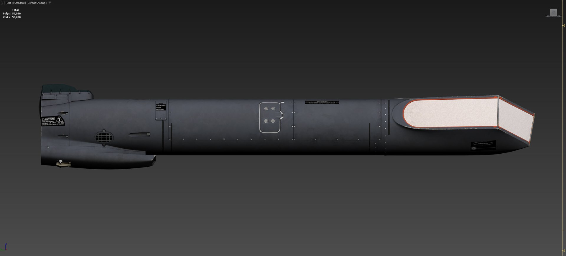 3D Sniper Advanced Targeting Pod Model - TurboSquid 2294338